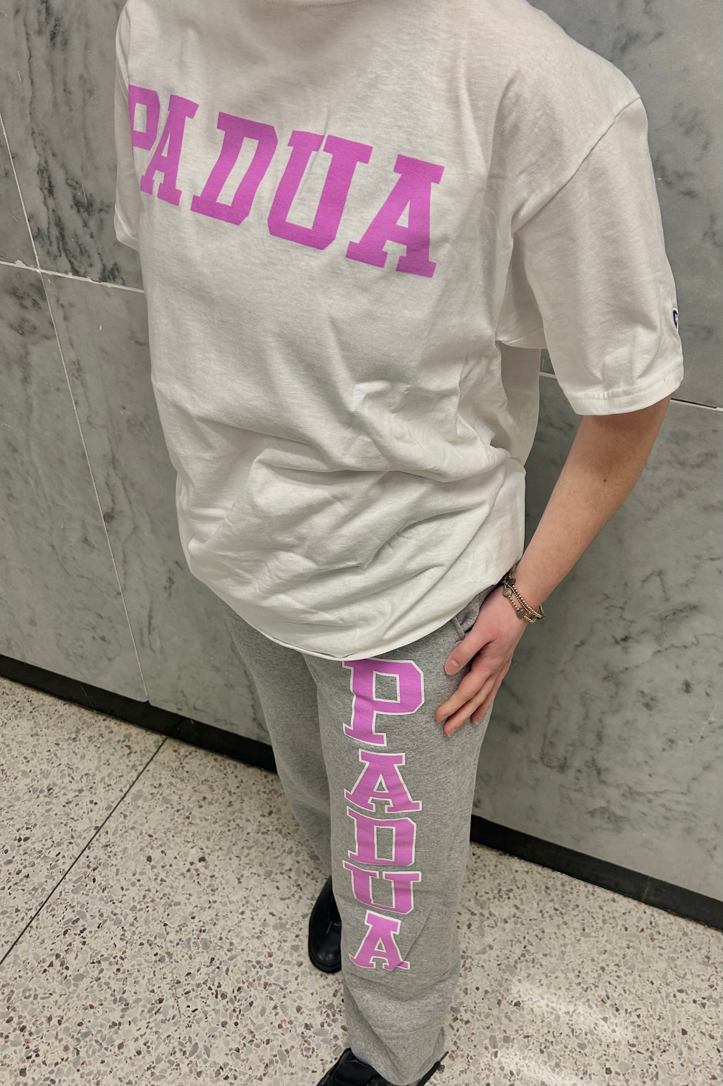 Pink Champion Padua TShirt | Padua Academy School Store